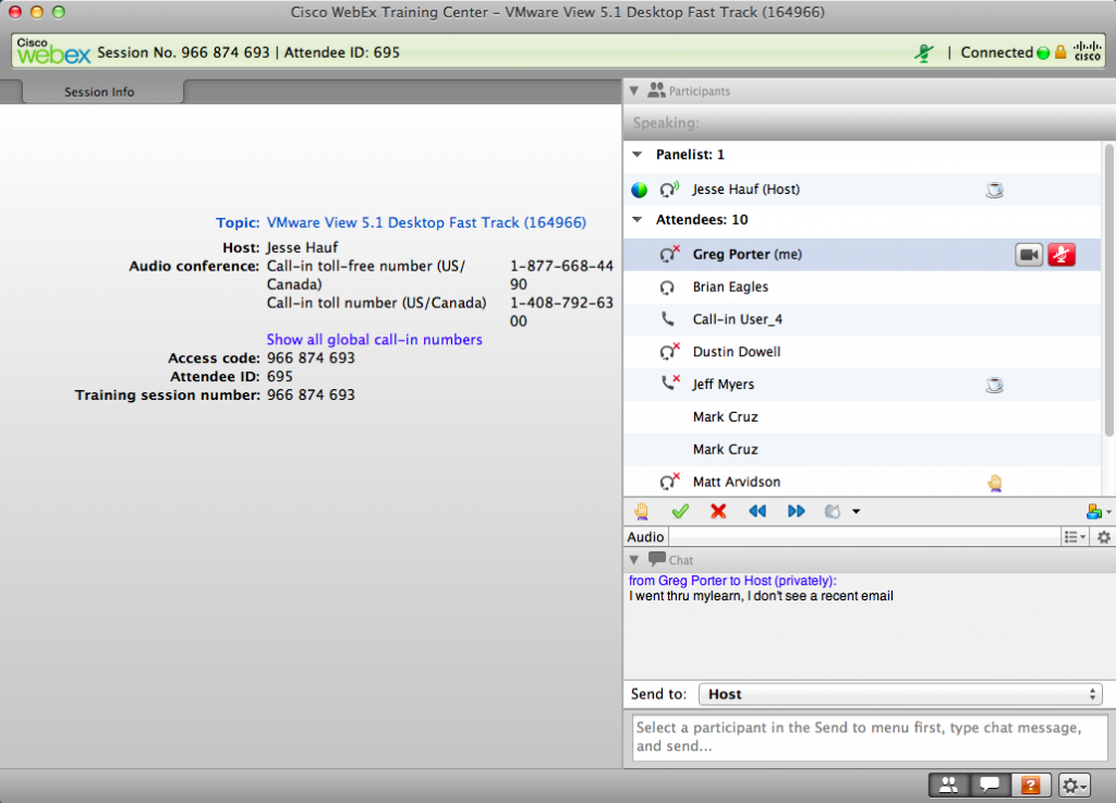 VMware View: Desktop Fast Track [V5.1] Course – Online June 10-14, 2013